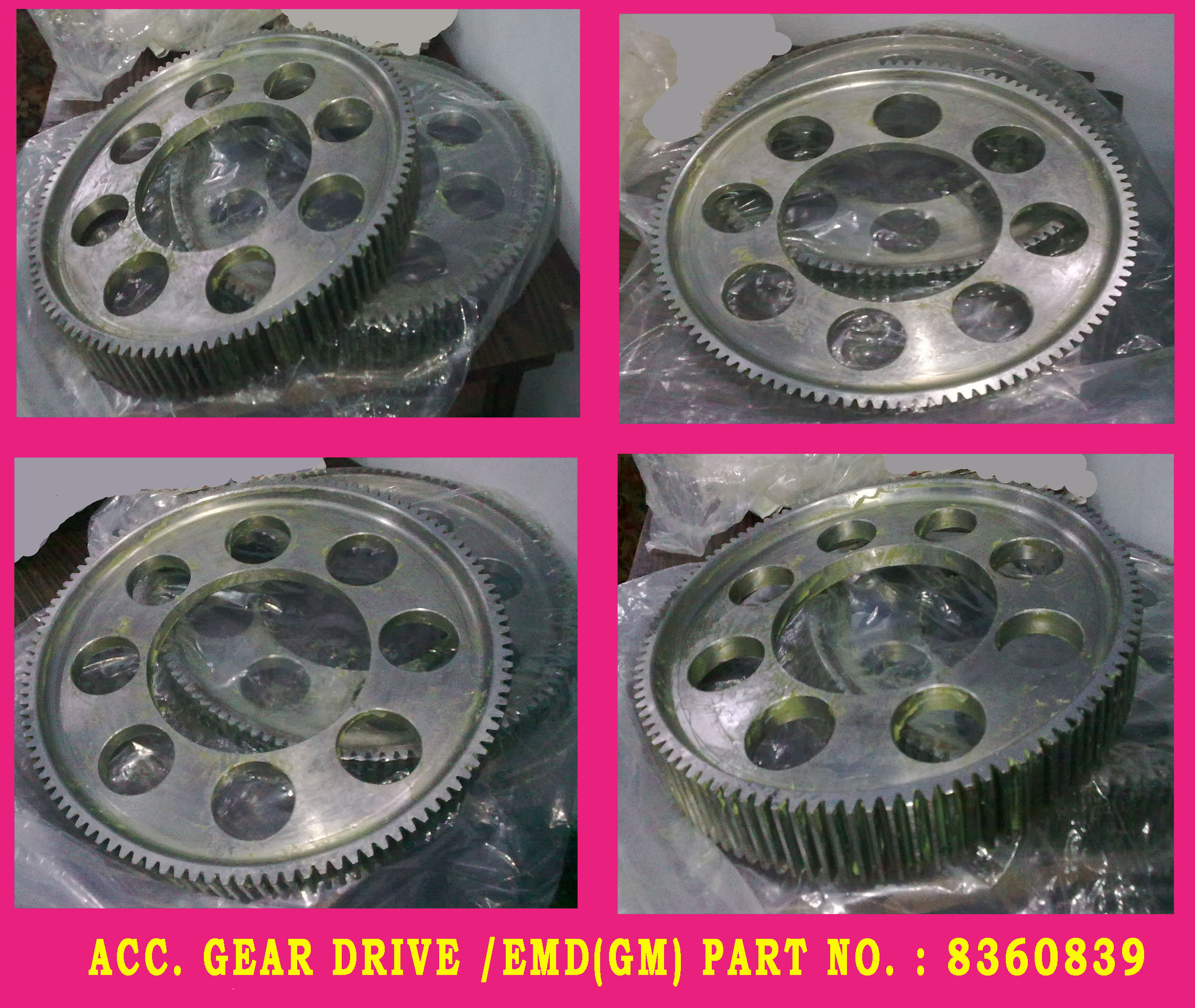 EMD Locomotive Spare Parts - RAJASEE UDYOG